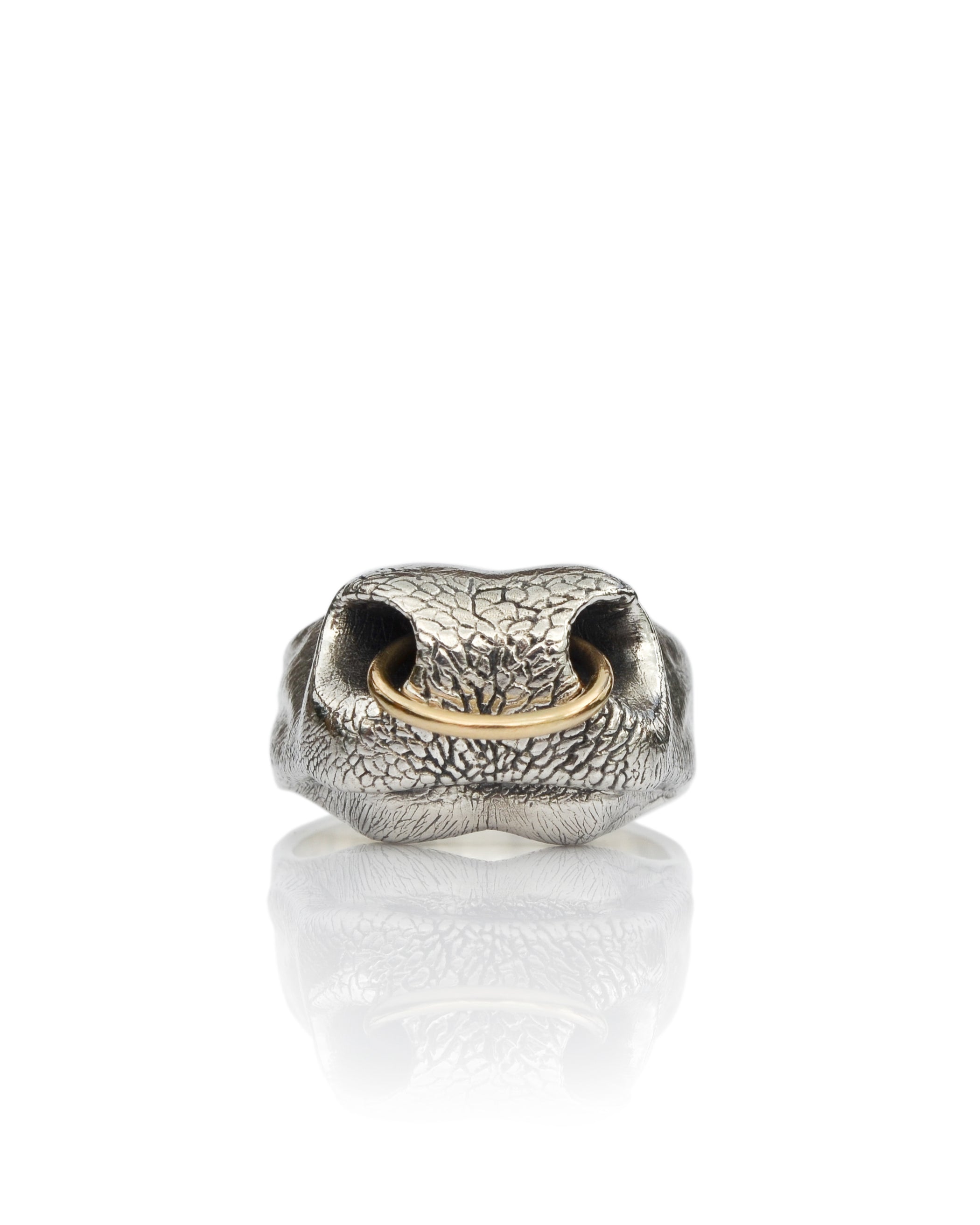 Shop Mixed Metal Bull Nose Ring | Kathryn Reid Jewellery