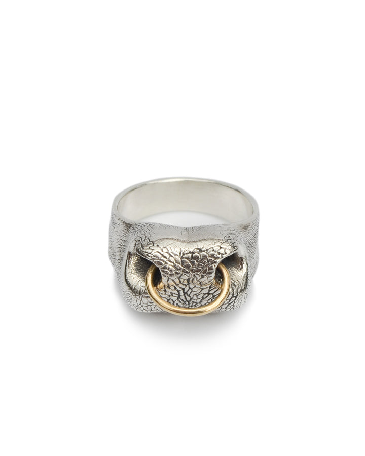 Shop Mixed Metal Bull Nose Ring | Kathryn Reid Jewellery